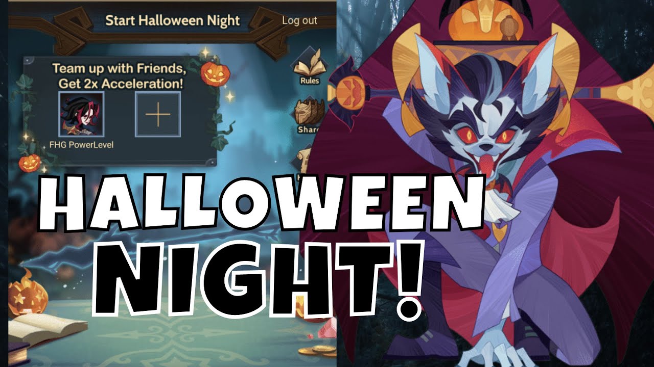 COME JOIN IN - HALLOWEEN NIGHT! [FURRY HIPPO AFK ARENA] - YouTube