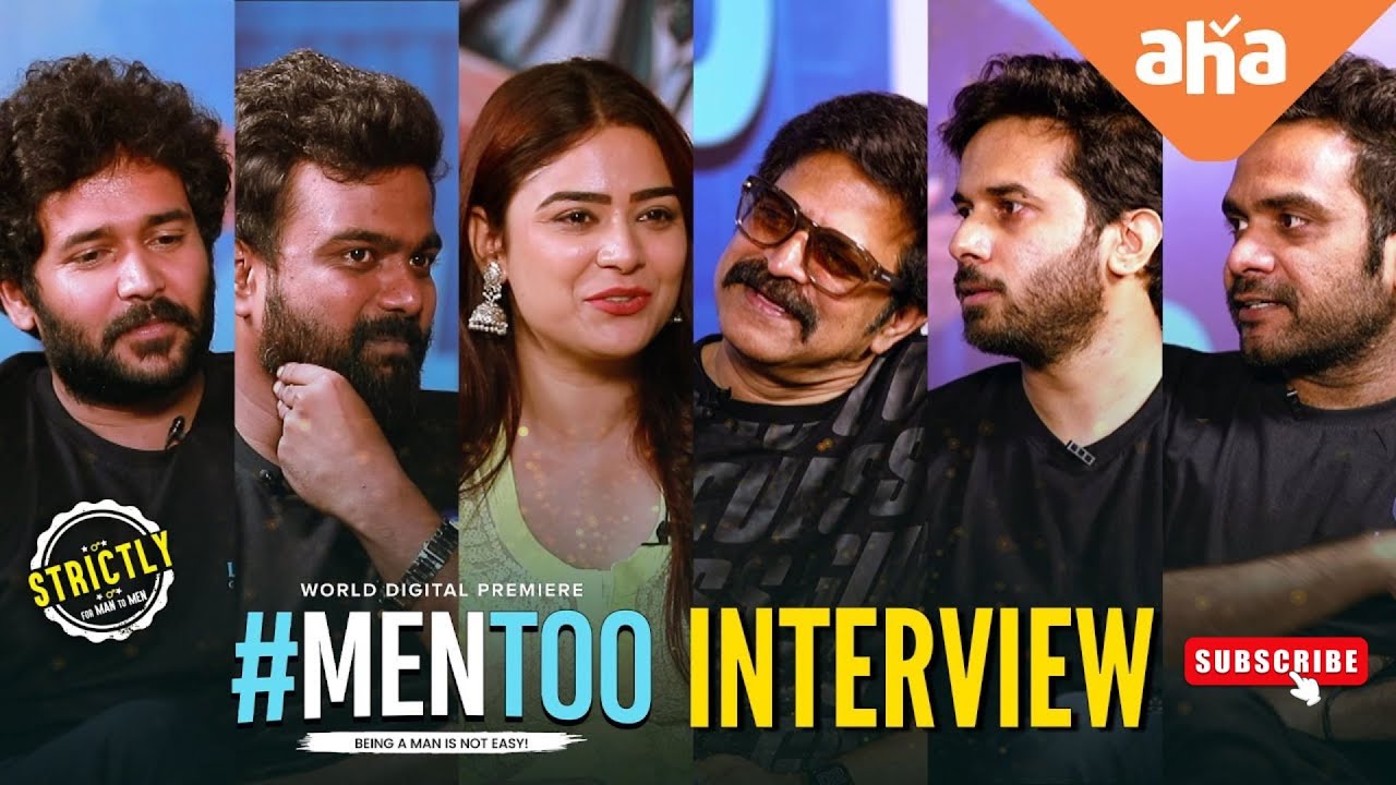 #MenToo Funny Interview with Brahmaji & Team Telugu Vox News - YouTube