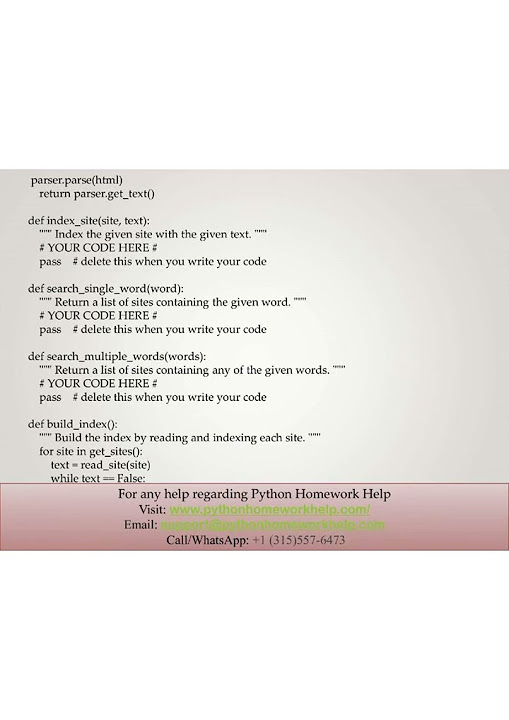 Python Homework Help - YouTube