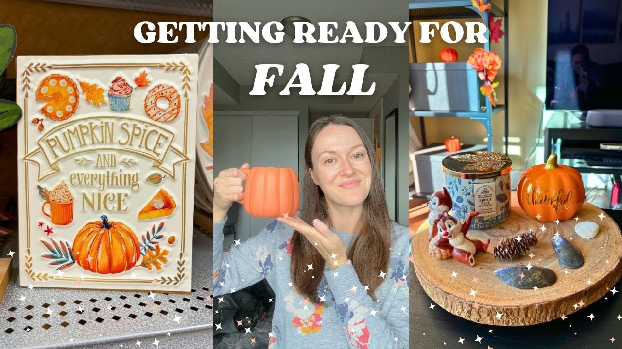Getting Ready for Fall | fall decor shopping, decorating + my fall to ...