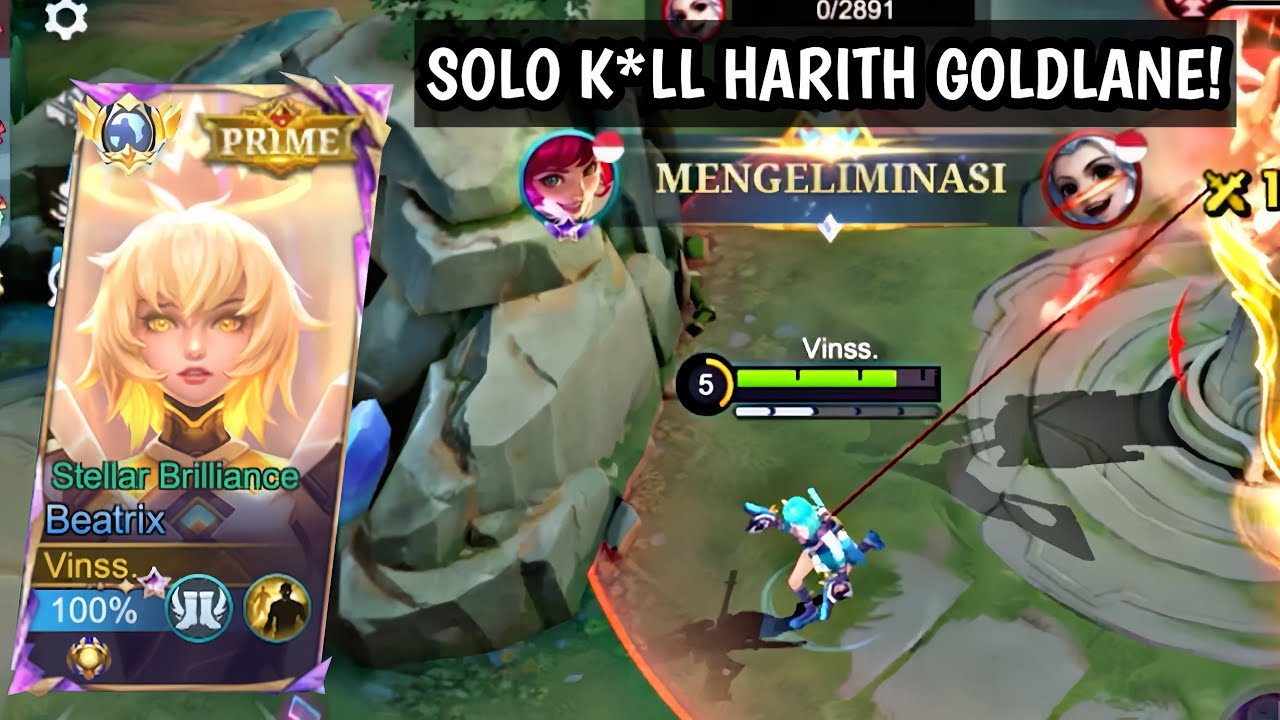 BEST EMBLEM BEATRIX COUNTER HERO OP GOLDLANE! AUTO WINSTREAK! - YouTube