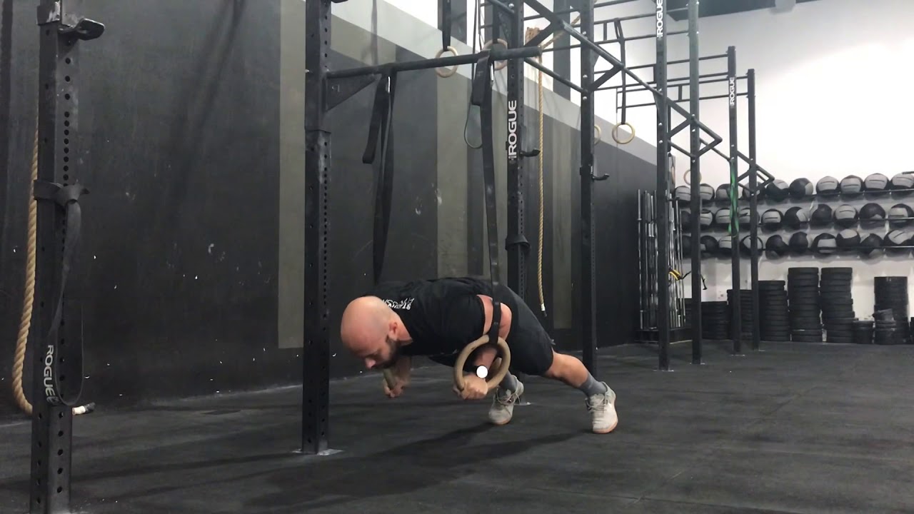 Functional Strength - Ring Push Ups & Front Raise - ON AIR - YouTube