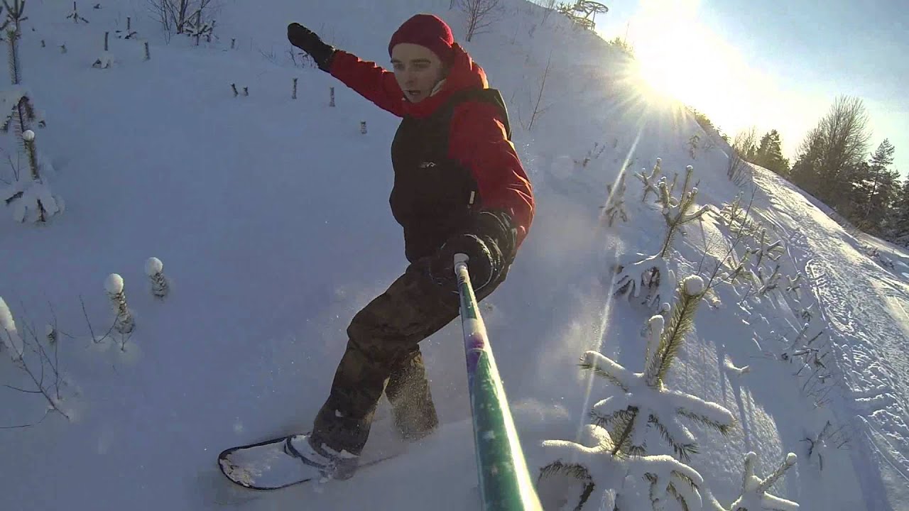 Snowdeck Bräntberget Umeå Sweden 2016 - YouTube