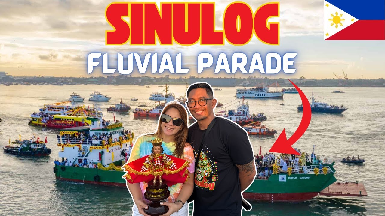 Sinulog Fluvial Parade in Cebu Philippines 2025 - YouTube