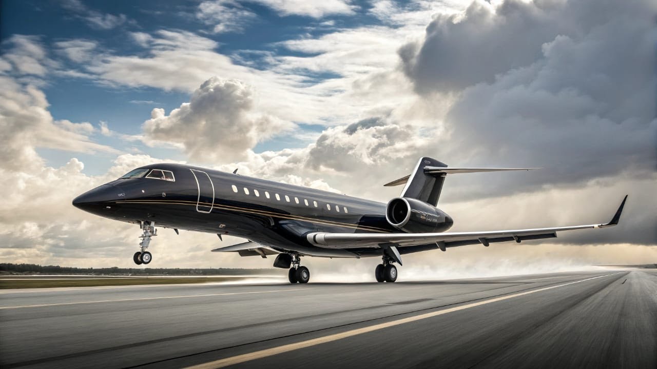 INSIDE the $60M Falcon 7X: Ultimate Luxury Jet for the Ultra-Rich black ...
