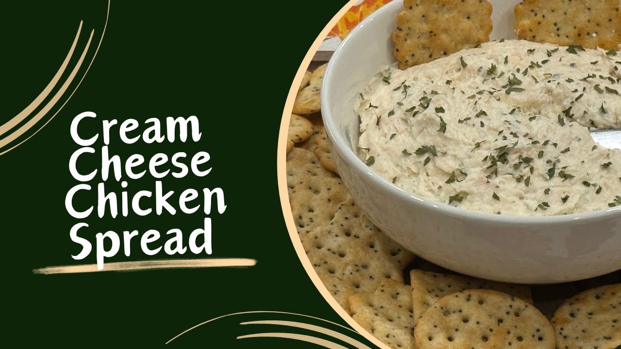 Cream Cheese Chicken Spread | Home with the Halsteads - YouTube