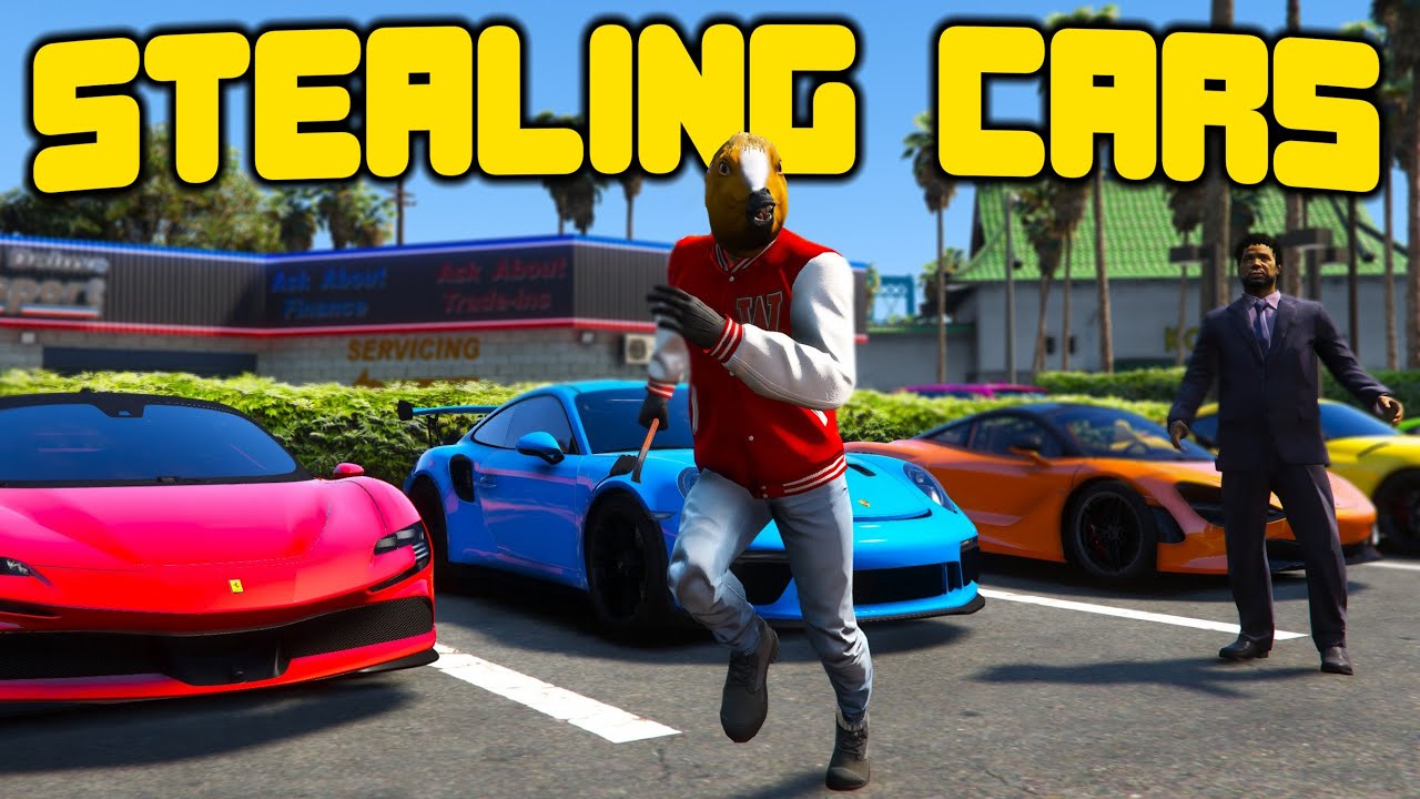 Robbing An Entire Dealership In GTA 5 RP - YouTube