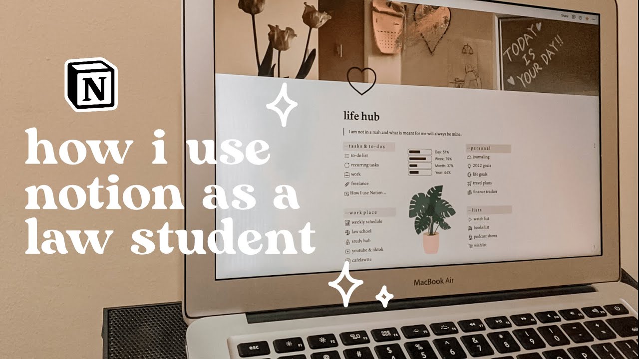 How I Use Notion As A Law Student updated Notion Set Up Free How I Use Notion As A Law Student updated Notion Set Up Free