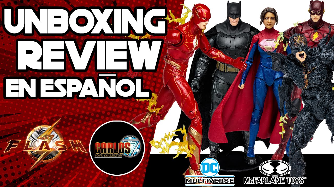 McFarlane Toys DC Multiverse The Flash Wave Unboxing & Review en ...