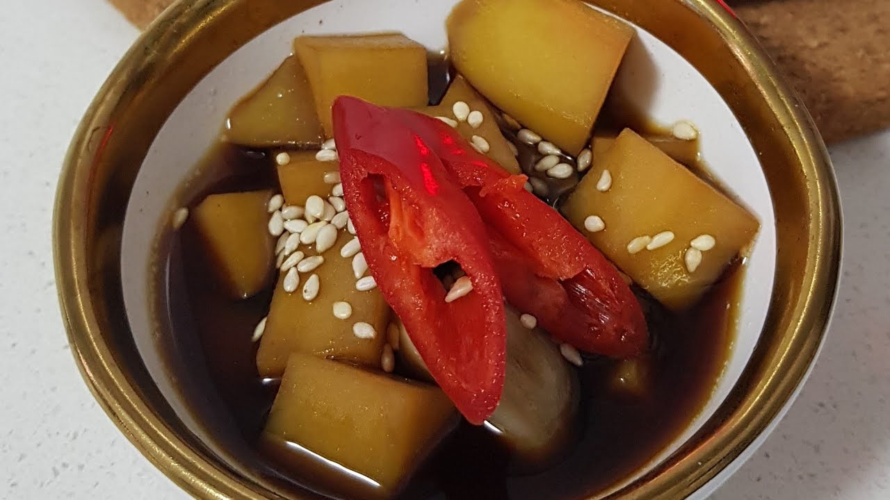 Make Banchan in Electric Lunch Box! Korean Style Braised Potato (Gamja ...