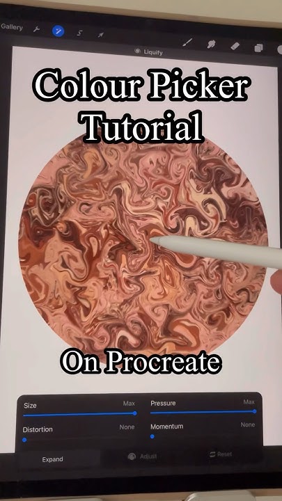 Procreate colour picker tutorial 🌈 #digitalart #tutorial - YouTube