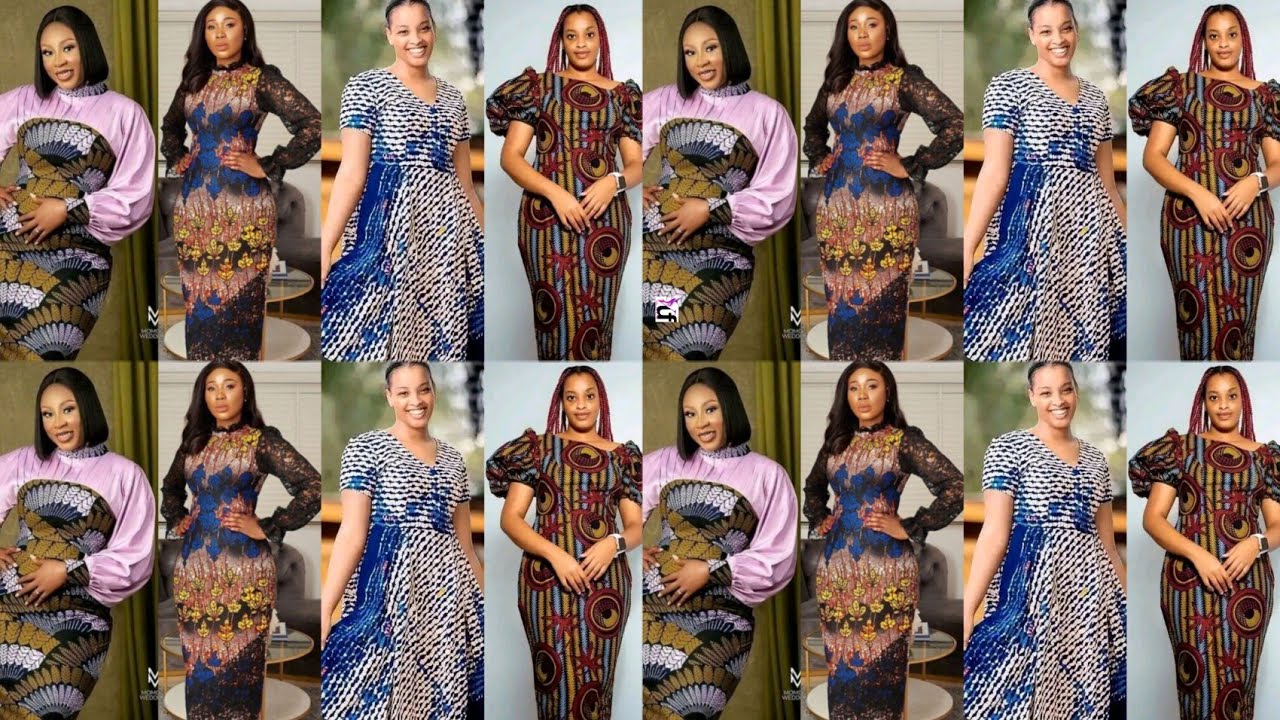 mishono mipya ya Vitenge mishono ya kisasa ankara Styles 2024 - YouTube