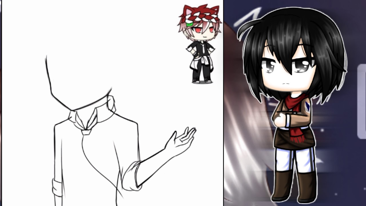 Fanart for reed gacha #ReedContest - YouTube