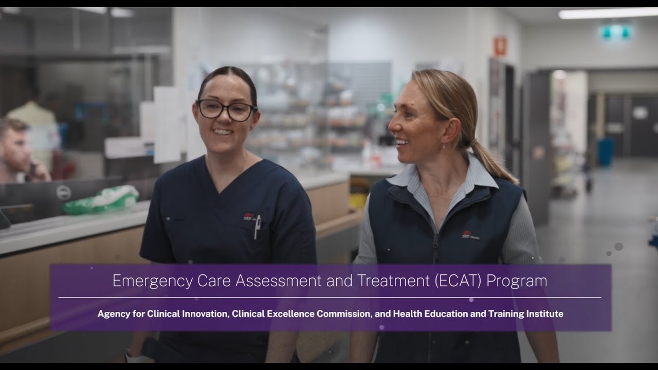 Emergency Care Assessment and Treatment (ECAT) Program - YouTube