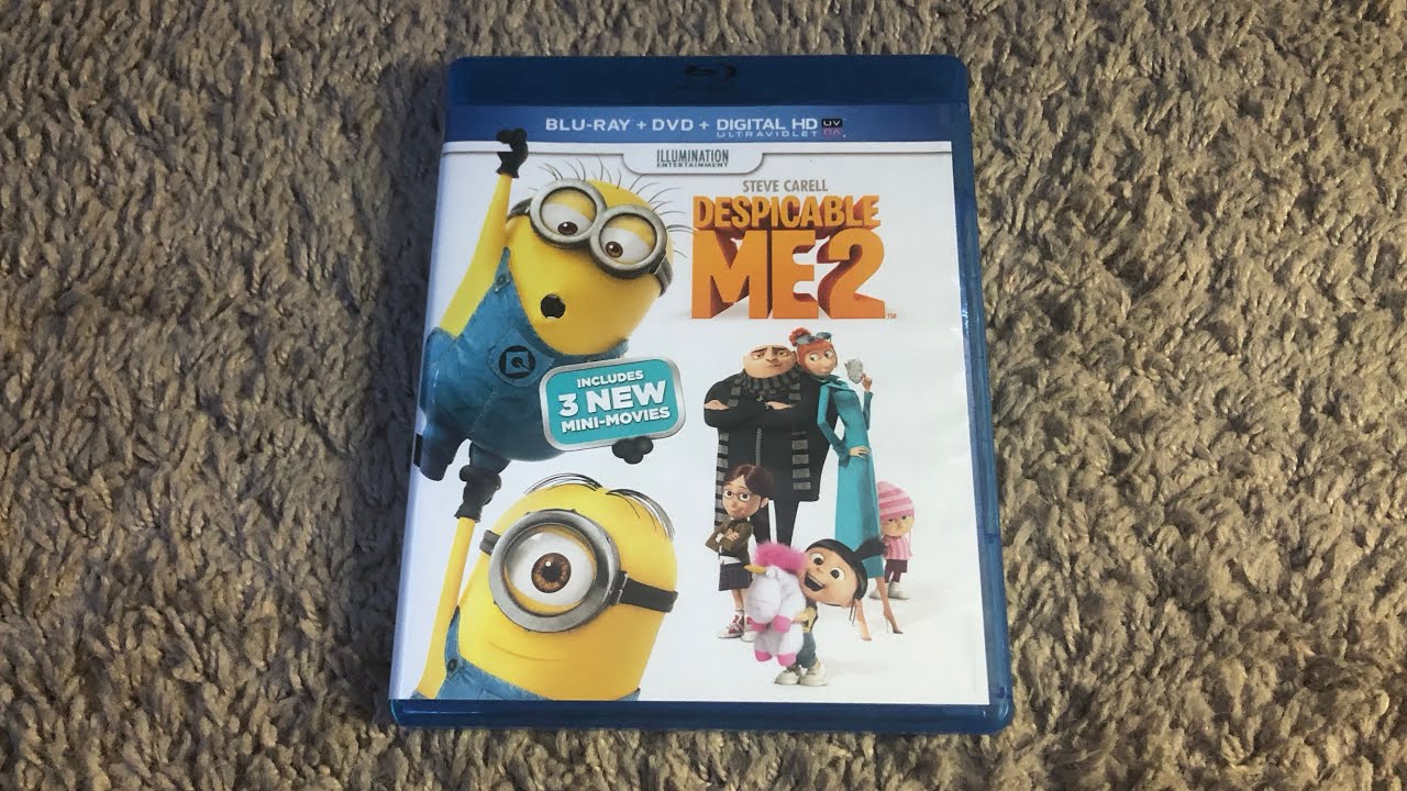 Despicable Me 2 - BluRay + DVD Showcase - YouTube