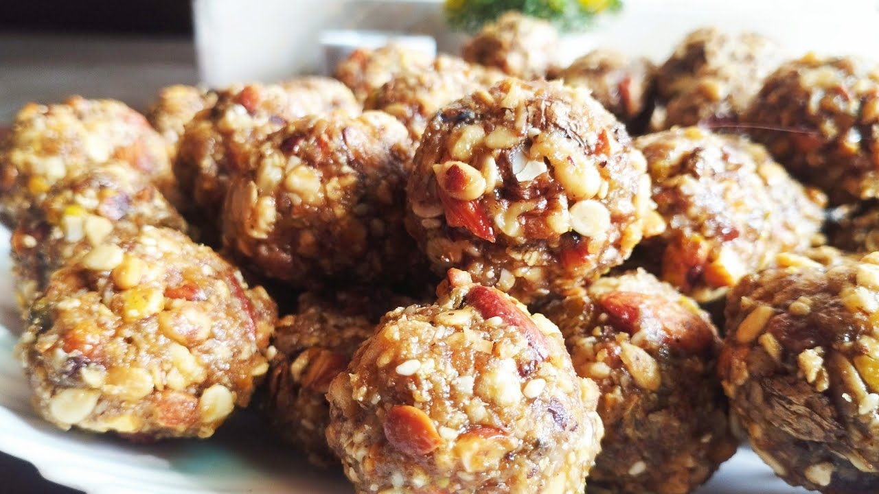 Gond Dry Fruits Laddu | Immunity Booster Laddu Recipe by Kitchen With ...