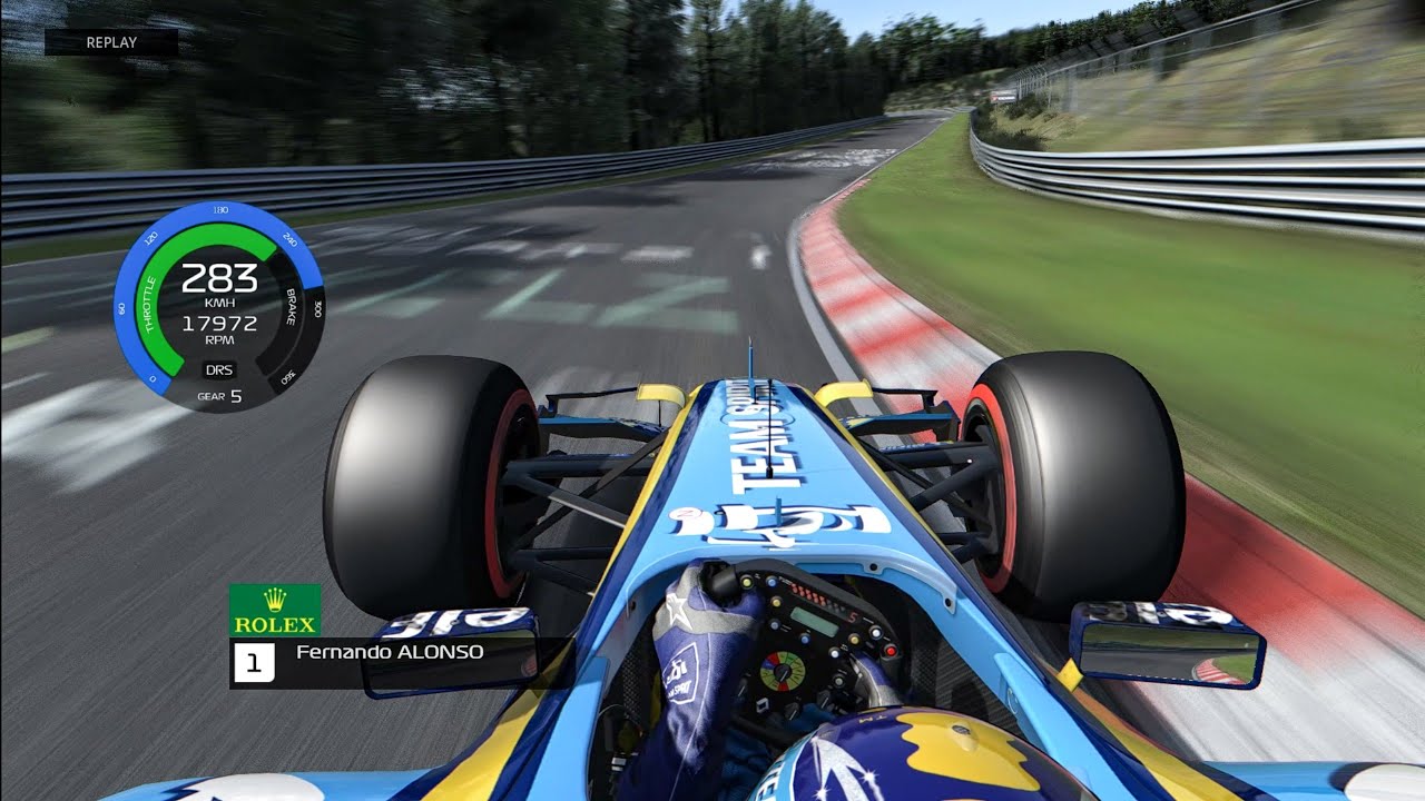 THE RENAULT R25 WITH 𝗦𝗟𝗜𝗖𝗞𝗦 IS A 𝗠𝗢𝗡𝗦𝗧𝗘𝗥 AROUND THE NORDSCHLEIFE! 😳 ...