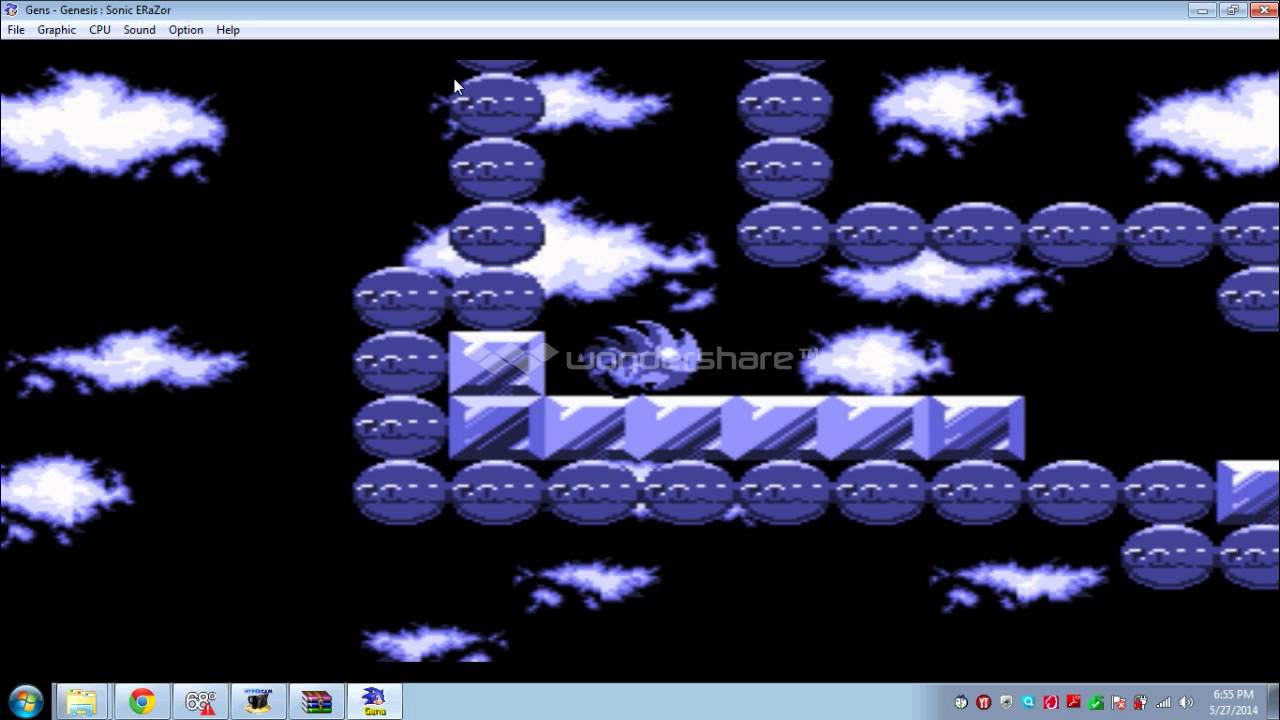 lets play sonic ERaZor rom hack - chapter 2 - special frustration - YouTube