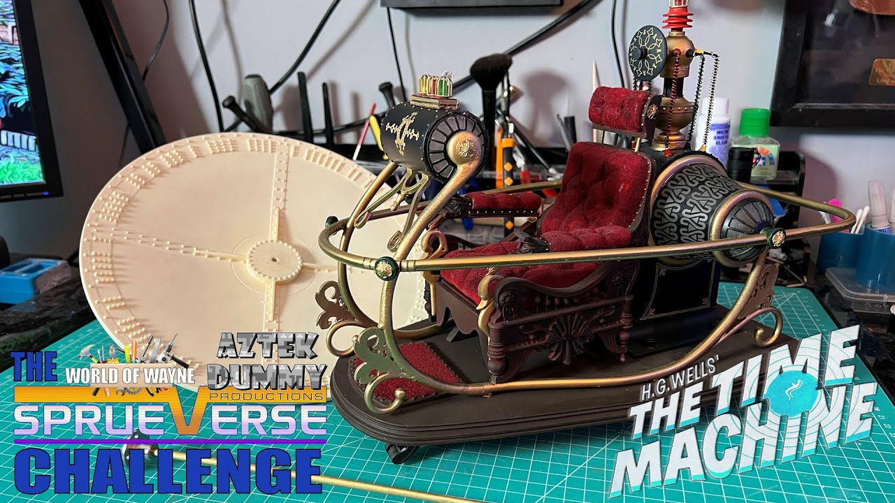 The Sprueverse Challenge - Build the 1960 1:6 Scale Time Machine - Part ...