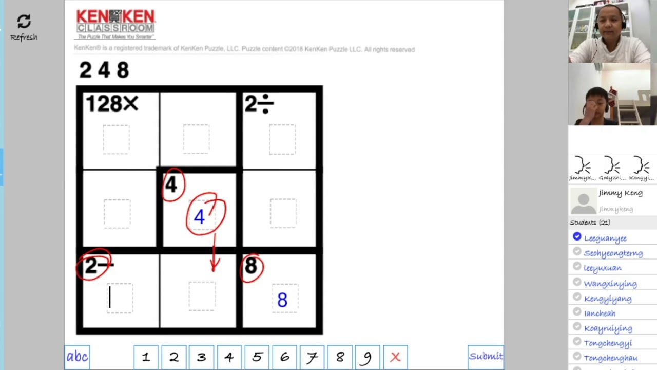 KenKen 3x3 Guan Yee - YouTube