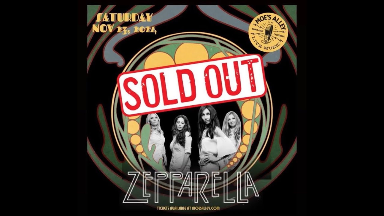 【ZEPPARELLA】The Rover / Good Times Bad Times / The Lemon Song (Santa Cruz - 11/23/2024) - YouTube