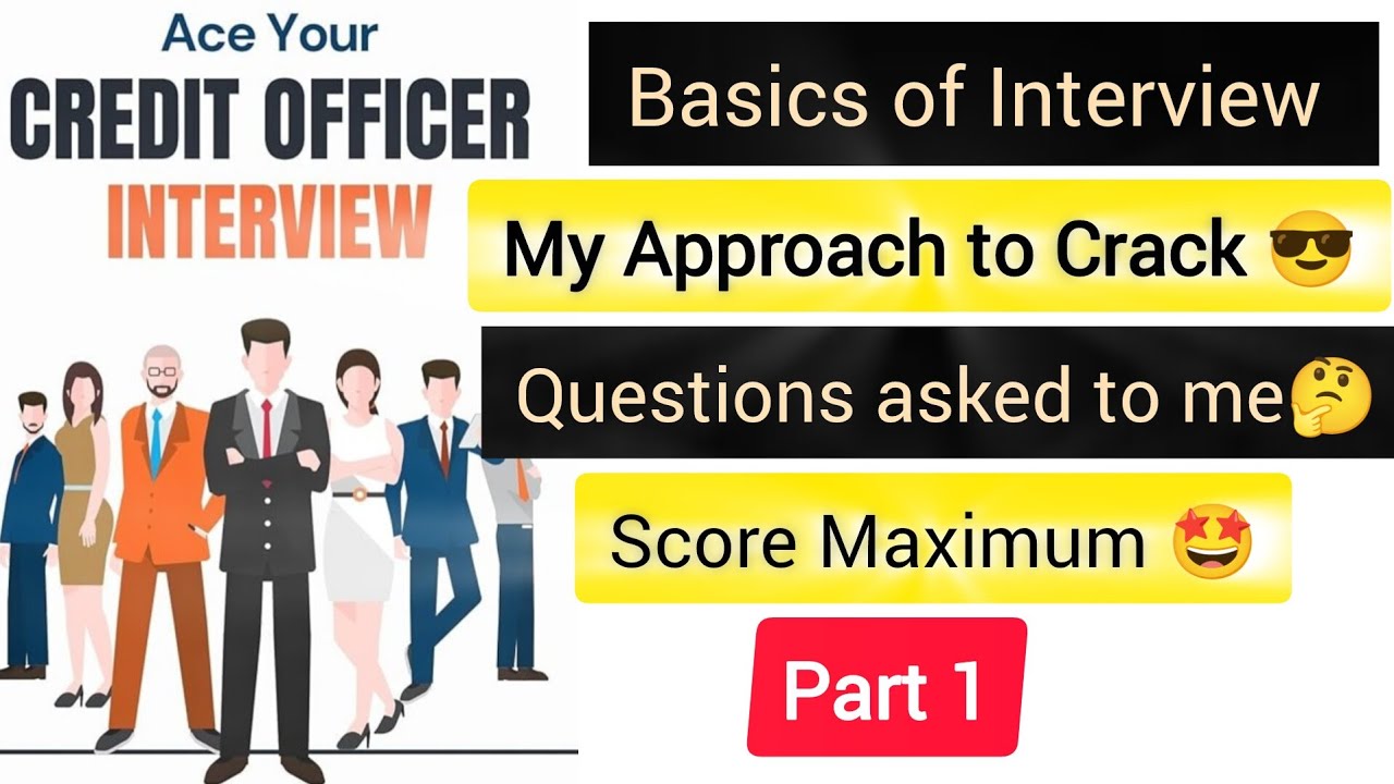 CBI Credit Officer Interview Basics| Types of Questions asked to me 😮 ...
