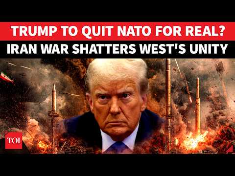 Trump To Junk NATO For Real? Iran War 'SPLITS' Biggest Western Military Alliance | WATCH