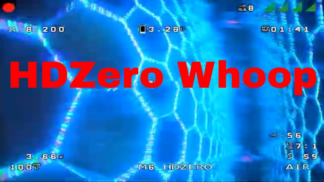 Half bad packs HDZero whoop. - YouTube