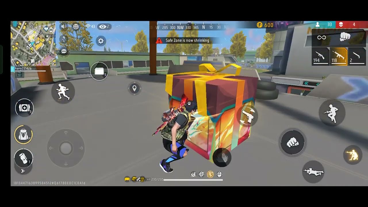 FREE FIRE ESCAPE FROM ENEMY'S - YouTube