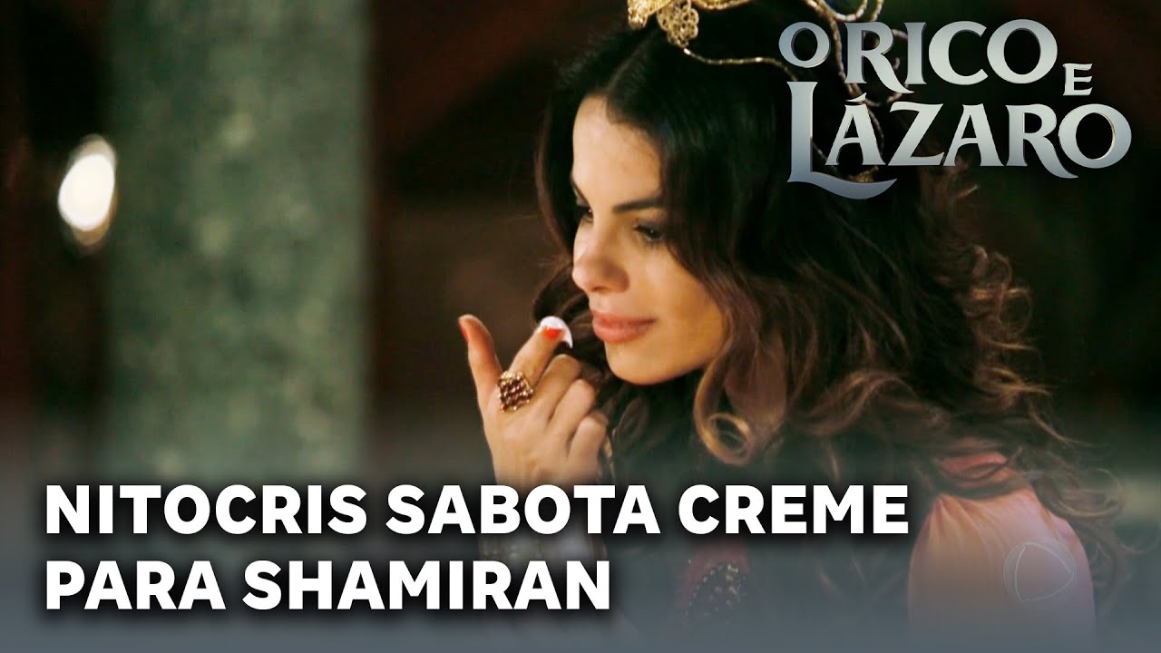 O RICO E LÁZARO: Nitocris sabota creme para destruir a beleza de ...