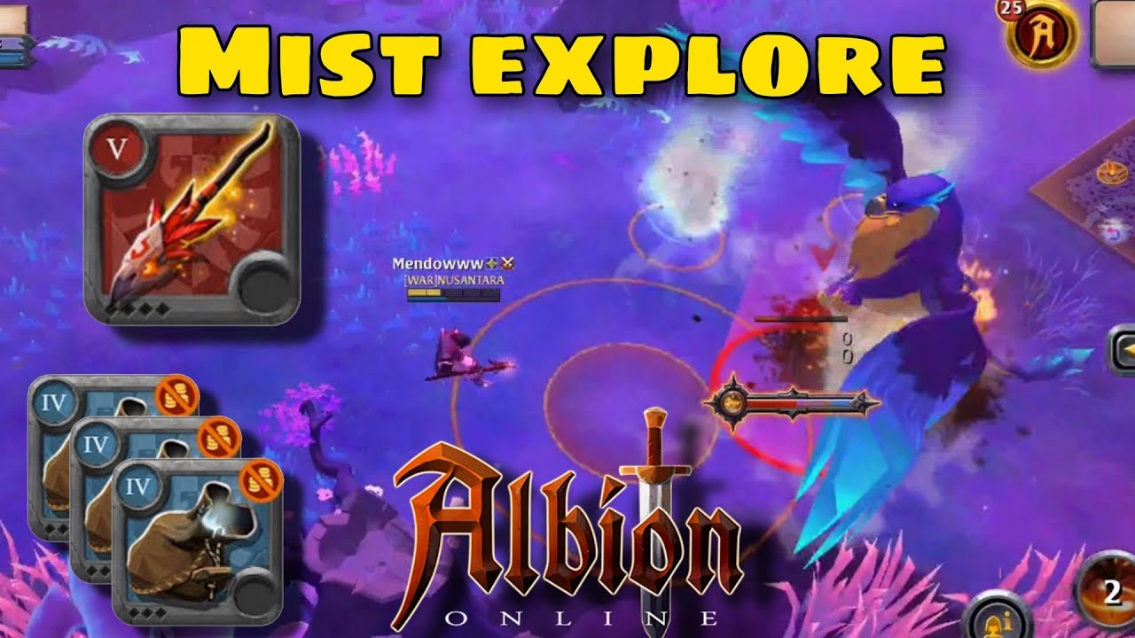 Albion online east server - Solo mist explore WILDFIRE STAFF eps 7 ...