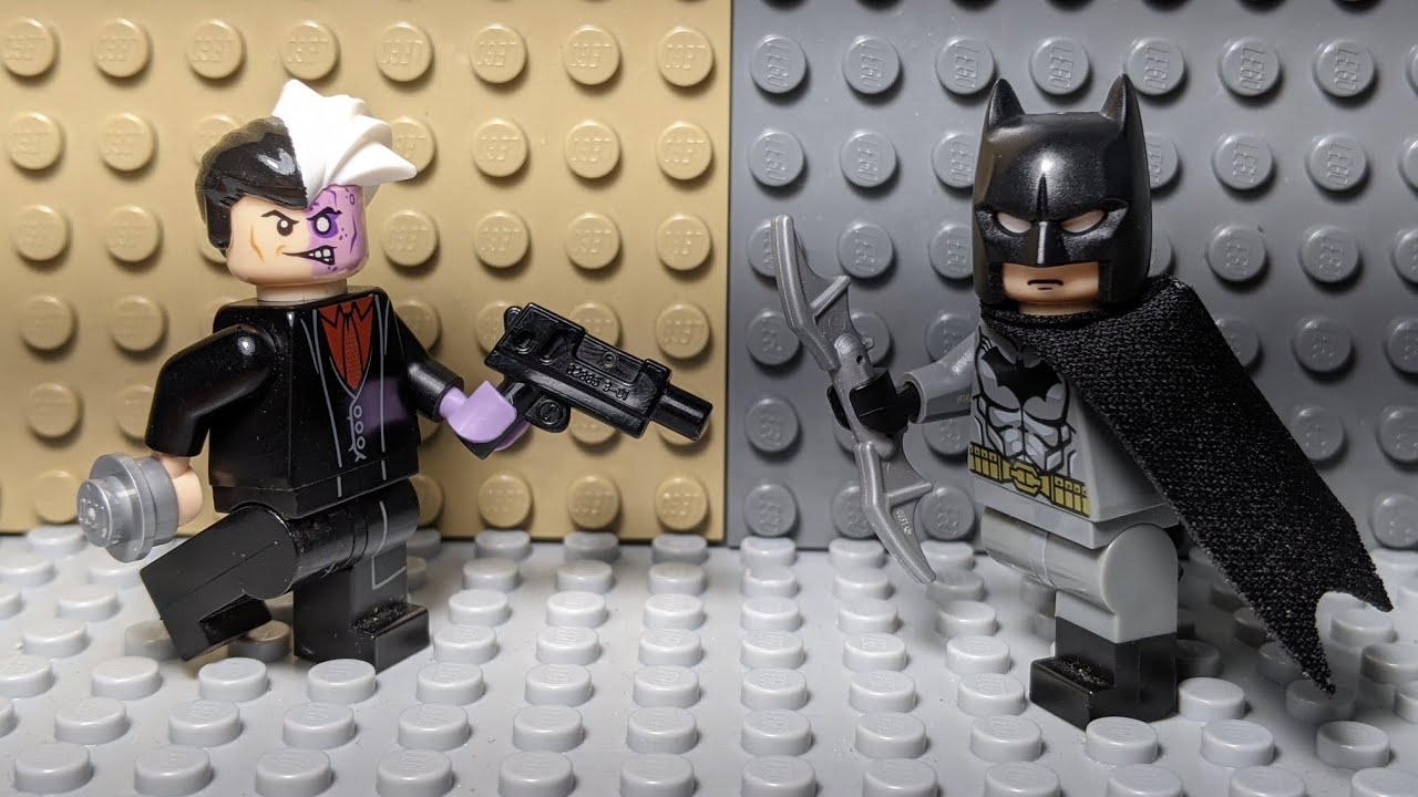 Lego Batman vs Two Face - YouTube
