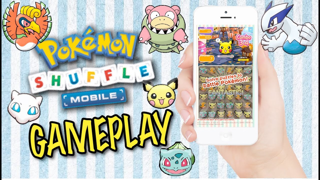 Pokemon Shuffle Mobile Gameplay - Part 1 (iOS iPhone gameplay) - YouTube