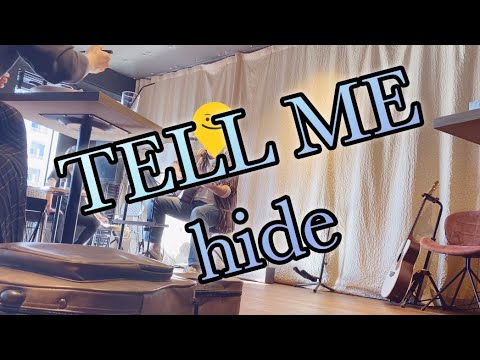 【弾語り】hide 『TELL ME』アコギ弾語りカバー 歌詞付き - YouTube