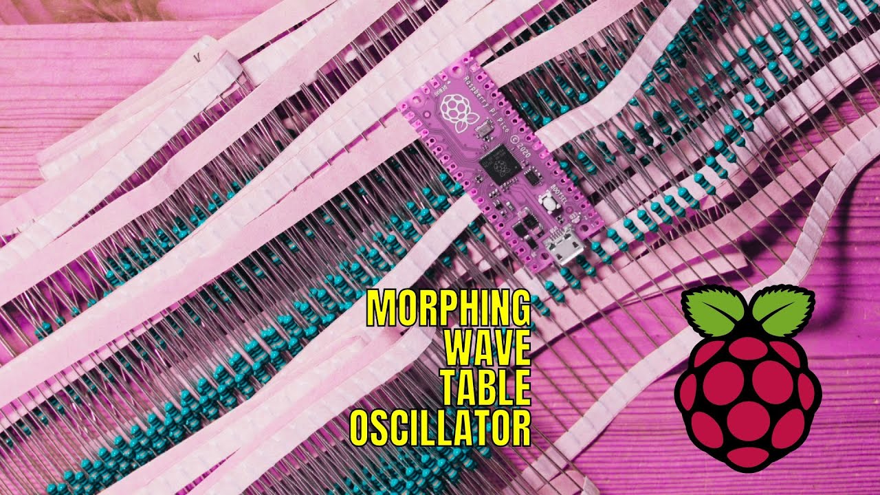 Morphing Wave Table Oscillator using a Raspberry Pi Pico - YouTube