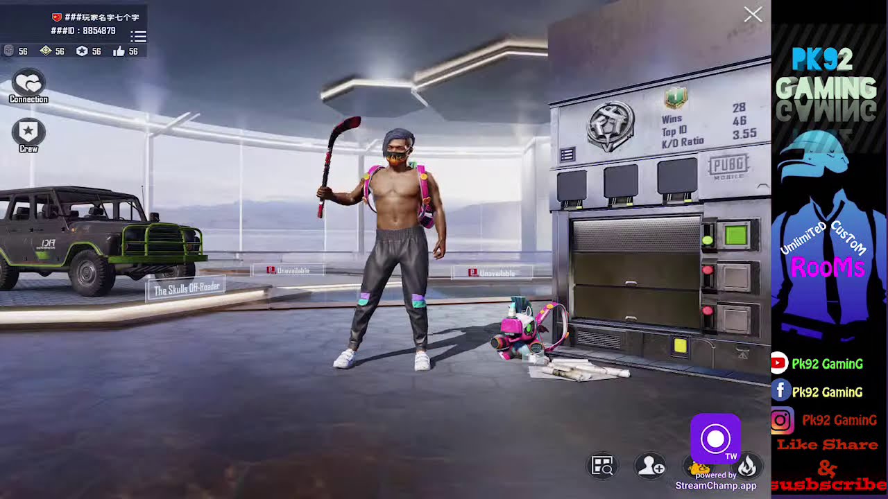 Pk92 GaminG live stream. Day 43 Unlimited custom Rooms. Uc Giveaways On ...