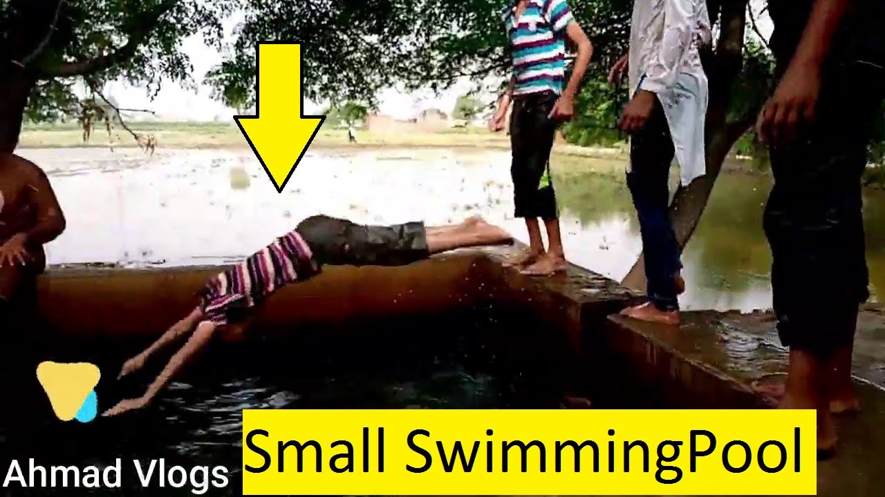 GOING TO SMALL SWIMMING POOL || VLOG 2020 || AMAZING SWIMMING POOL IN ...
