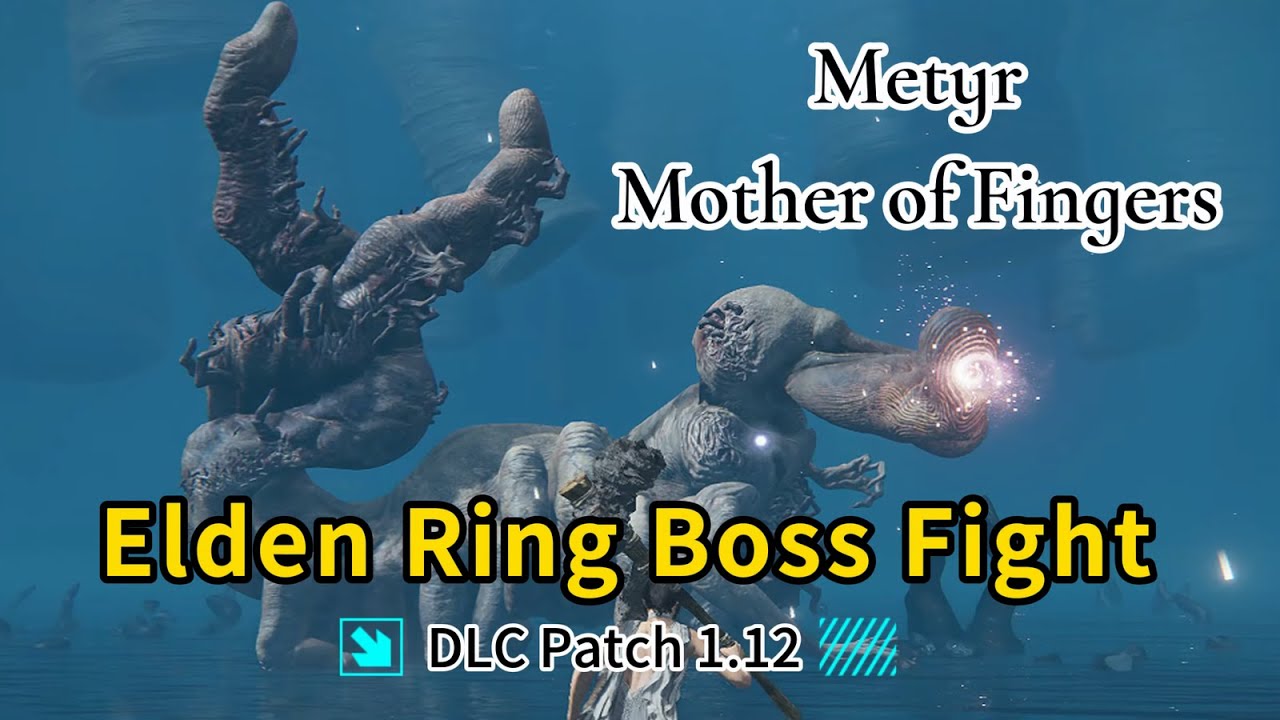 ELDEN RING DLC Metyr Mother of Fingers with PickaxeBoss Fight (no ...