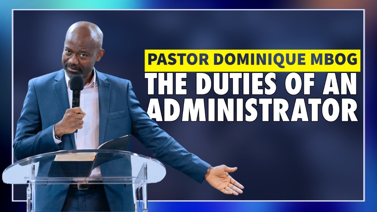 The Lordship of Jesus Christ - Pastor Dominique Mbog - YouTube