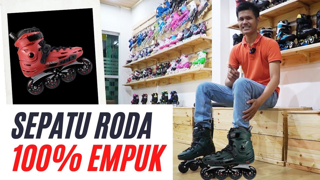 Sepatu Roda Pemula Review Flying Eagle Falcon F6s Inline skate DIJAMIN ...