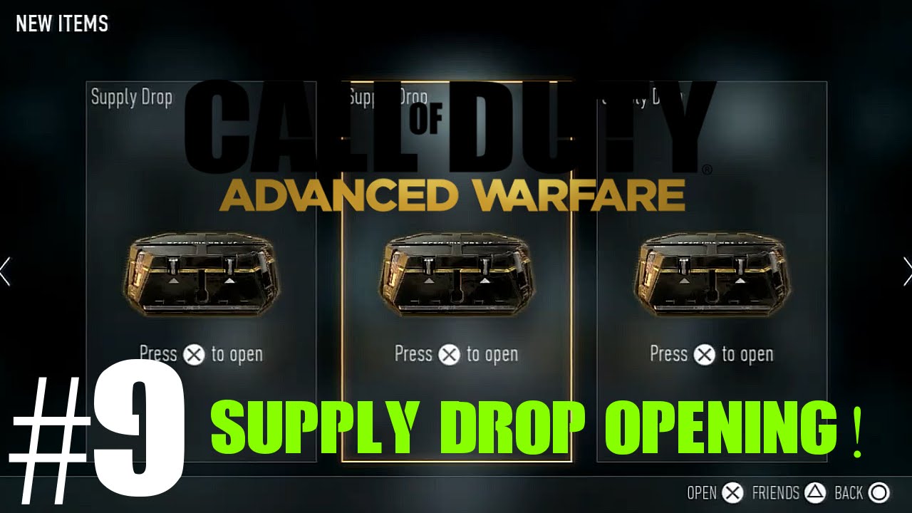 Supply Drop Opening #9 - Call Of Duty: Advanced Warfare - YouTube
