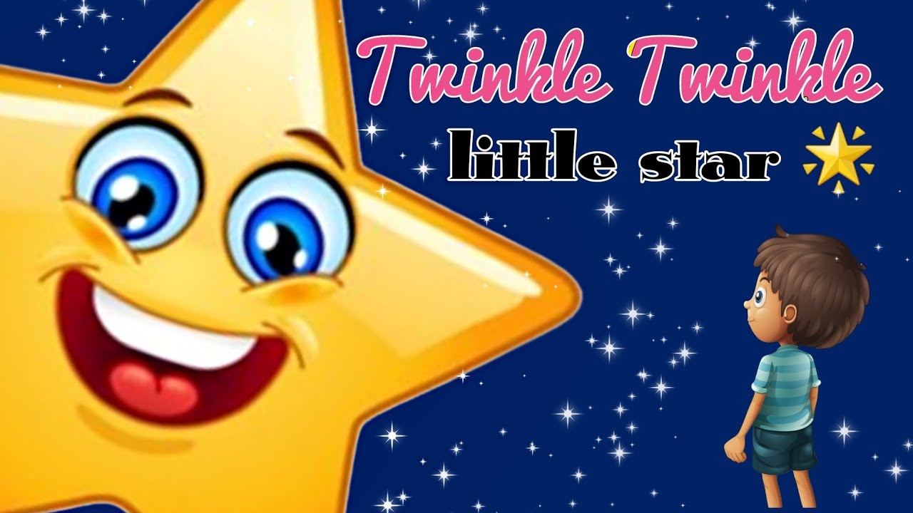 Twinkle Twinkle little star 🌟 + Let's Learn The Colors | Nursery Rhymes ...