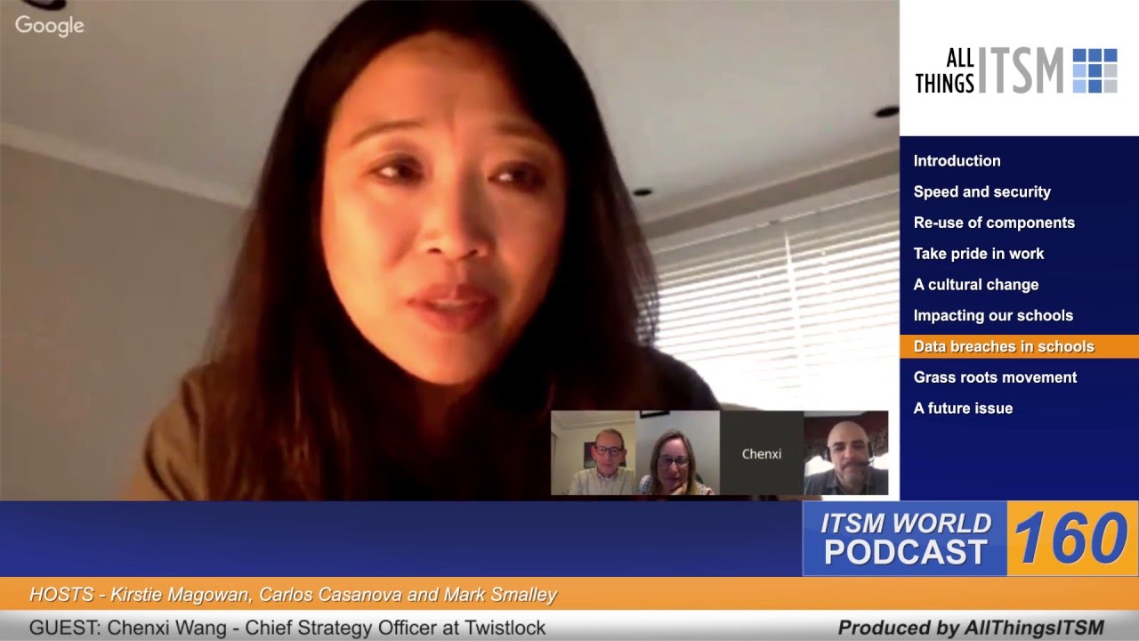 ITSM Global Podcast – Chenxi Wang @chenxiwang - YouTube