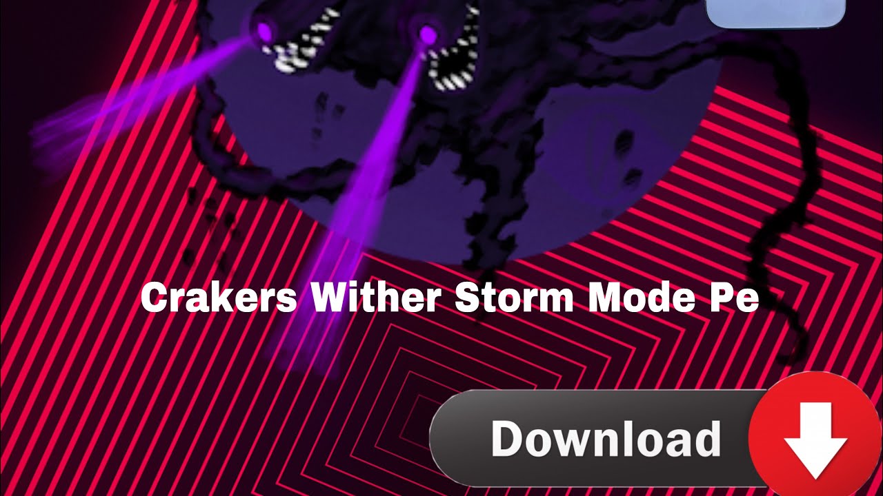 How to get wither storm mode for ios crakers - YouTube