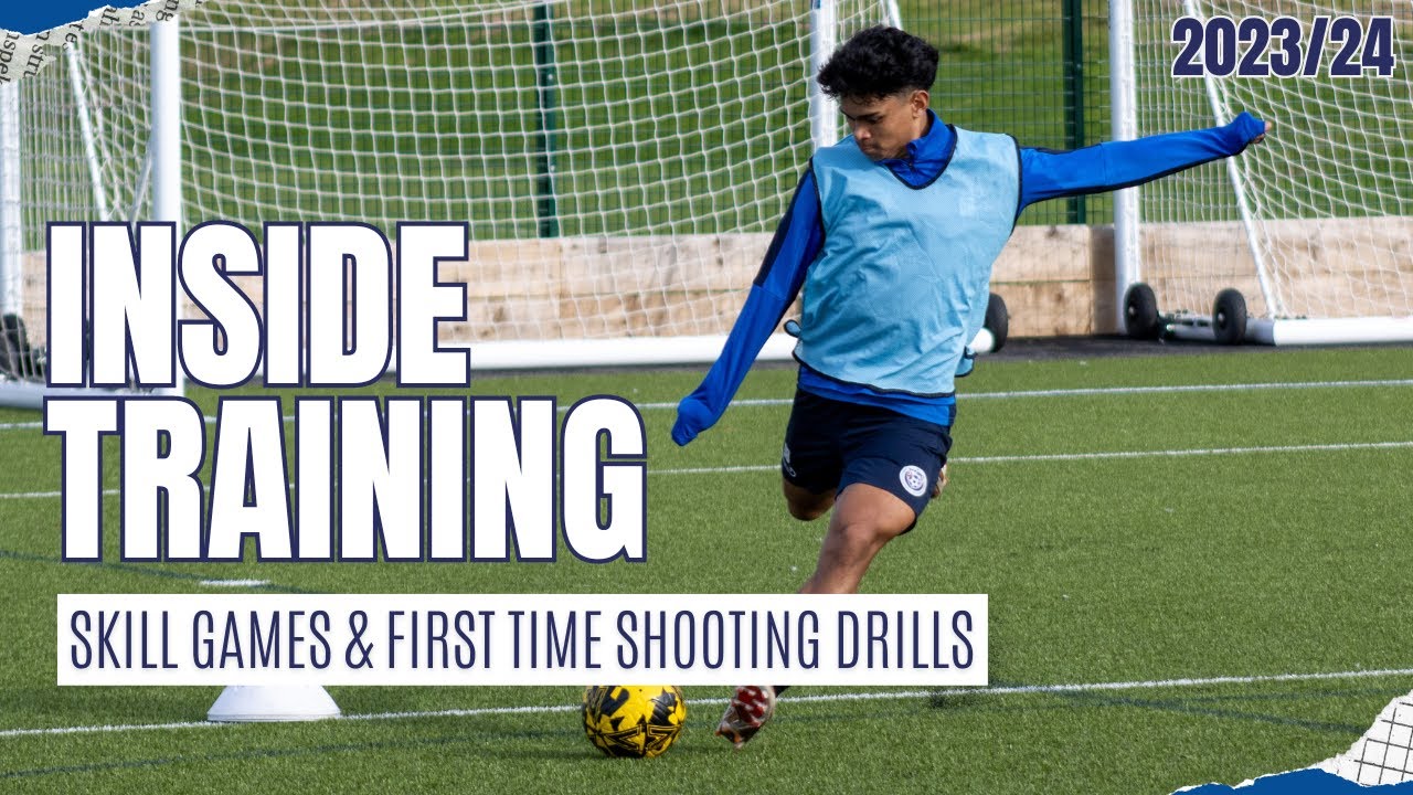Inside Training | Skill Games & First Time Shooting Drills 🚀 - YouTube