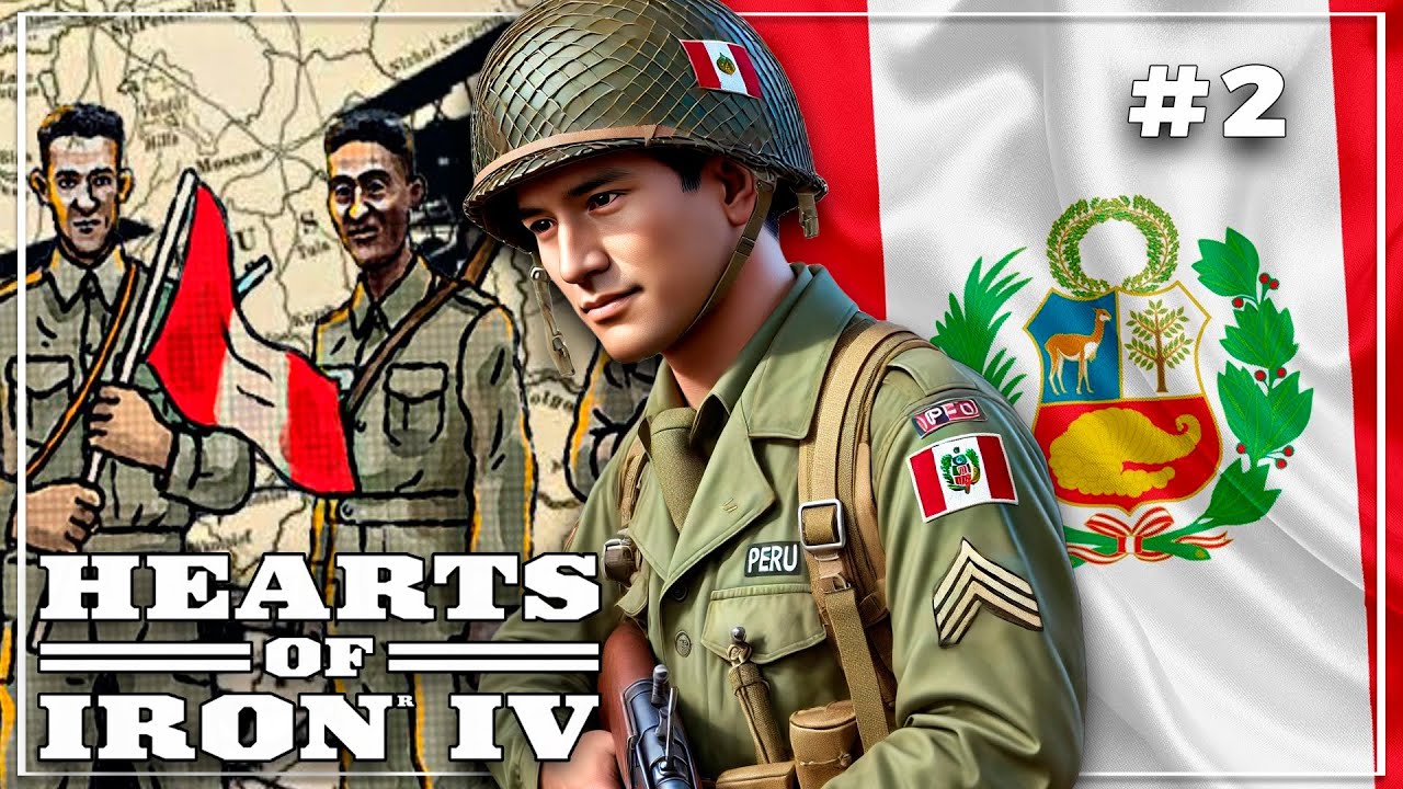 PERÚ 🇵🇪 Fascista | 2º Guerra Mundial | Partida no histórica | Hearts of ...