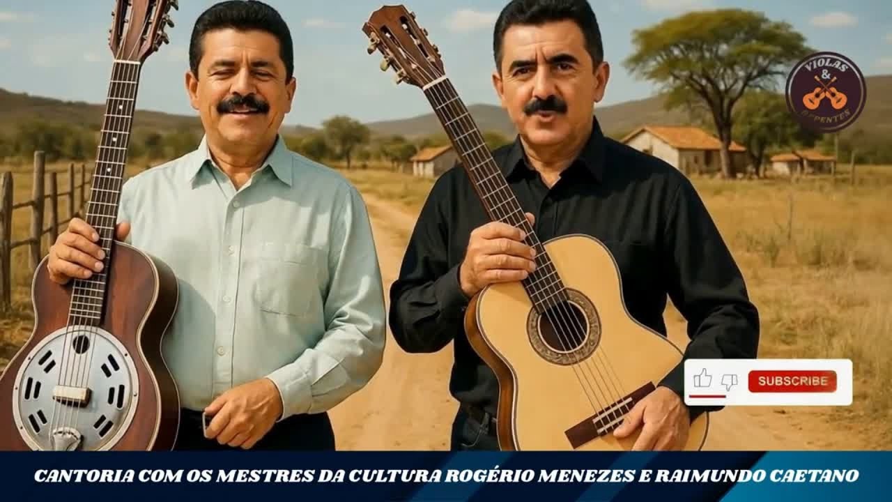 CANTORIA COM OS MESTRES DA CULTURA ROGÉRIO MENEZES E RAIMUNDO CAETANO - YouTube