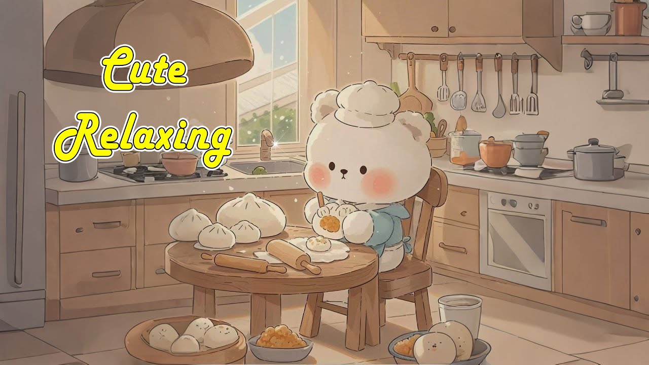 Cute Relaxing Music 💖 1 Hour Relaxing Music 🎵 Coffee Lofi | Have a ...