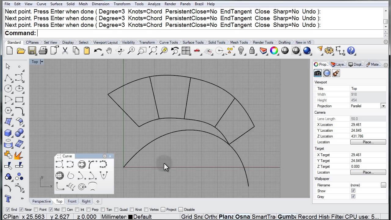 03 09 02 Visual Tips 5: Interpolate Points Curve - YouTube
