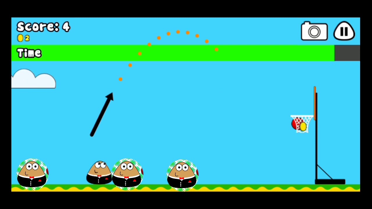 pou triple shot - YouTube